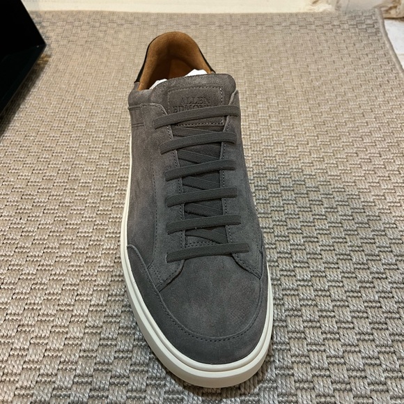 Allen Edmonds | Shoes | Allen Edmonds Gray Suede Mens Sneakers | Poshmark